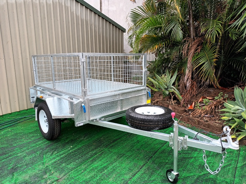 6x4ft Box Trailer 750kg ATM | Super Trailers